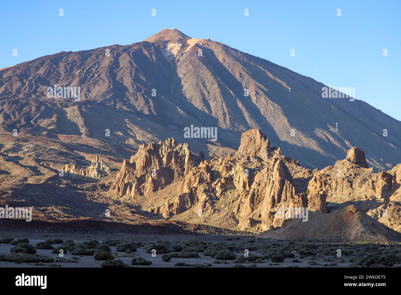 Pico del Teide volcano scenery on Tenerife Stock Photo - Alamy
