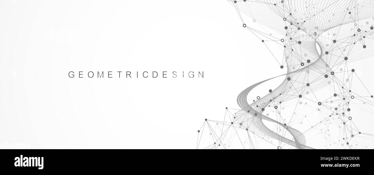 Global network connection banner design template. Header social network ...