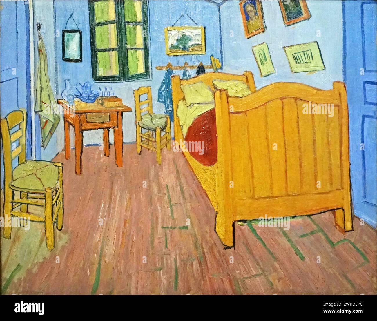 The Bedroom (1888) by Vincent van Gogh (1853-1890 Stock Photo - Alamy