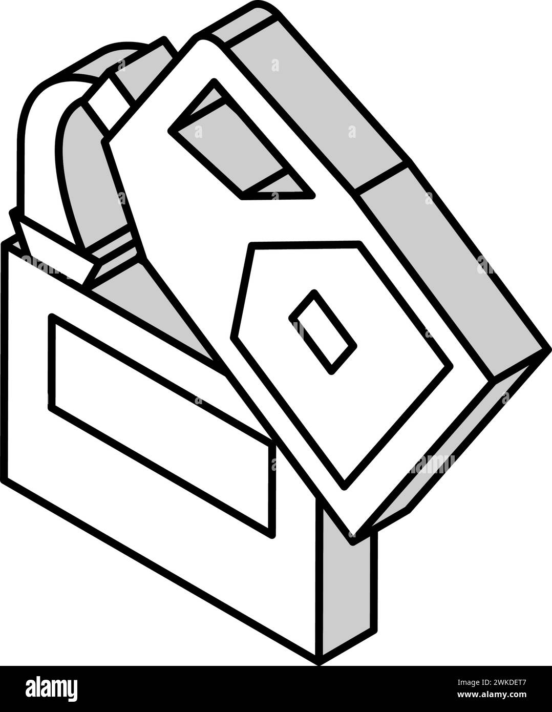 oil filling isometric icon vector illustration Stock Vector Image & Art ...