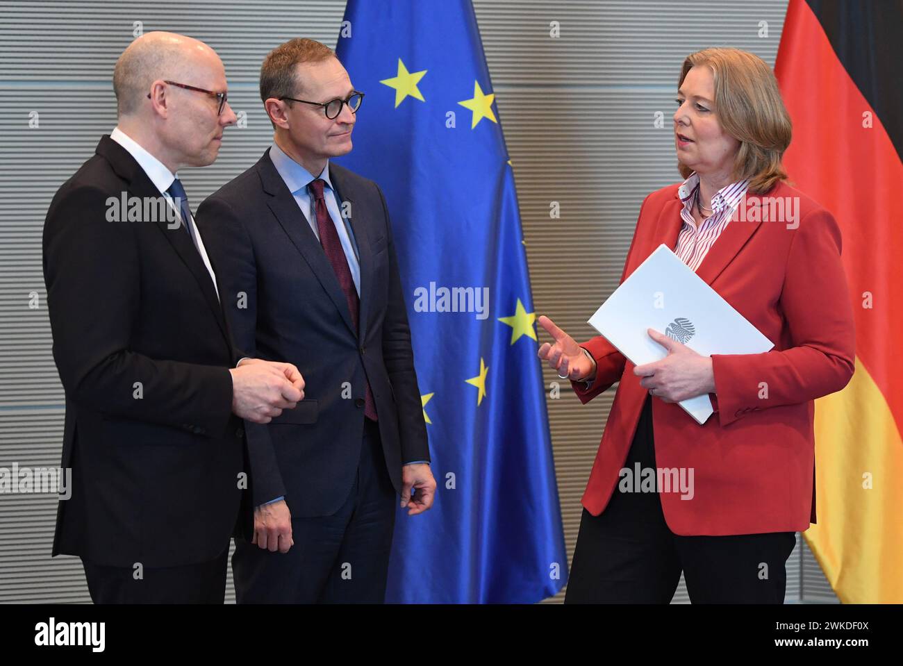 Berlin, Germany. 20th Feb, 2024. Peter Beyer (CDU/CSU, l-r), Member of ...
