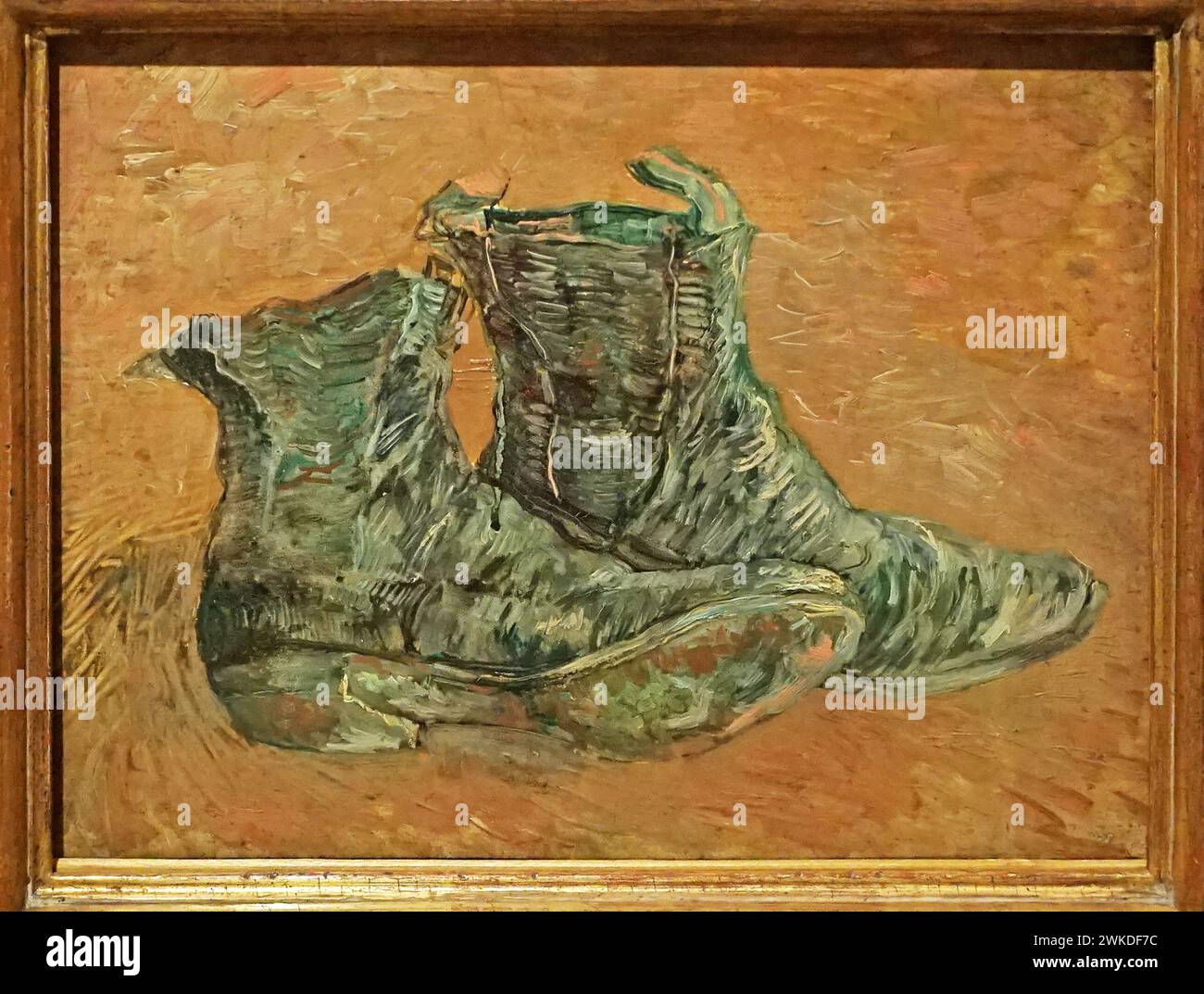 Shoes (1887) by Vincent van Gogh (1853-1890 Stock Photo - Alamy