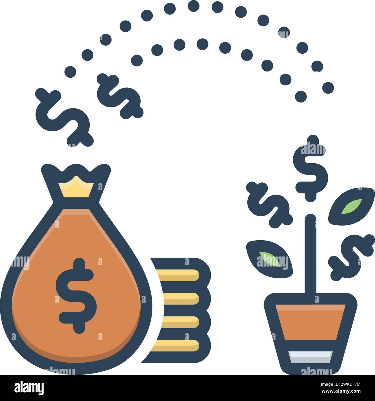 Icon for income,fund Stock Vector Image & Art - Alamy