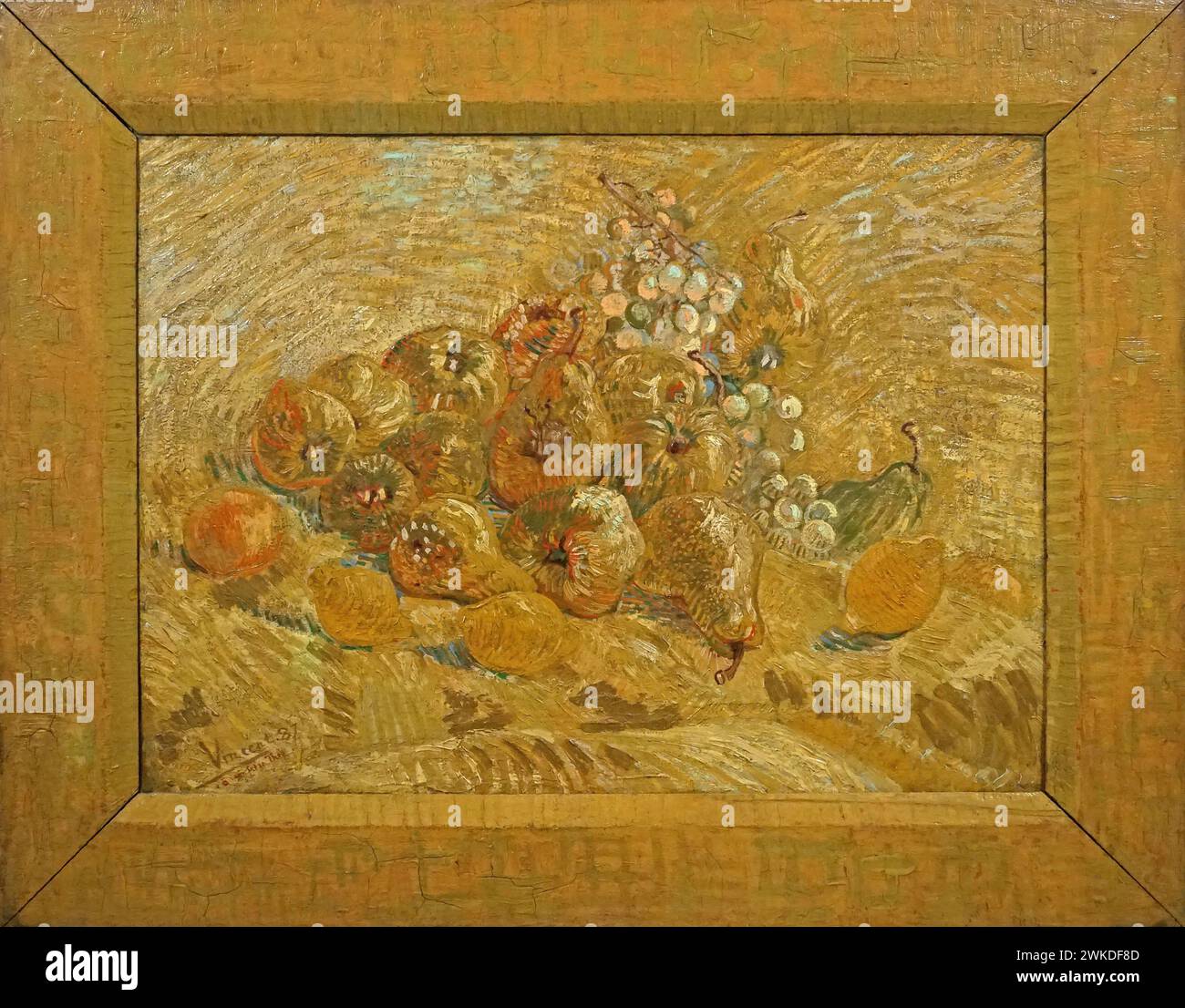 Quinces Lemons Pears and Grapes (1887) by Vincent van Gogh (1853-1890 ...