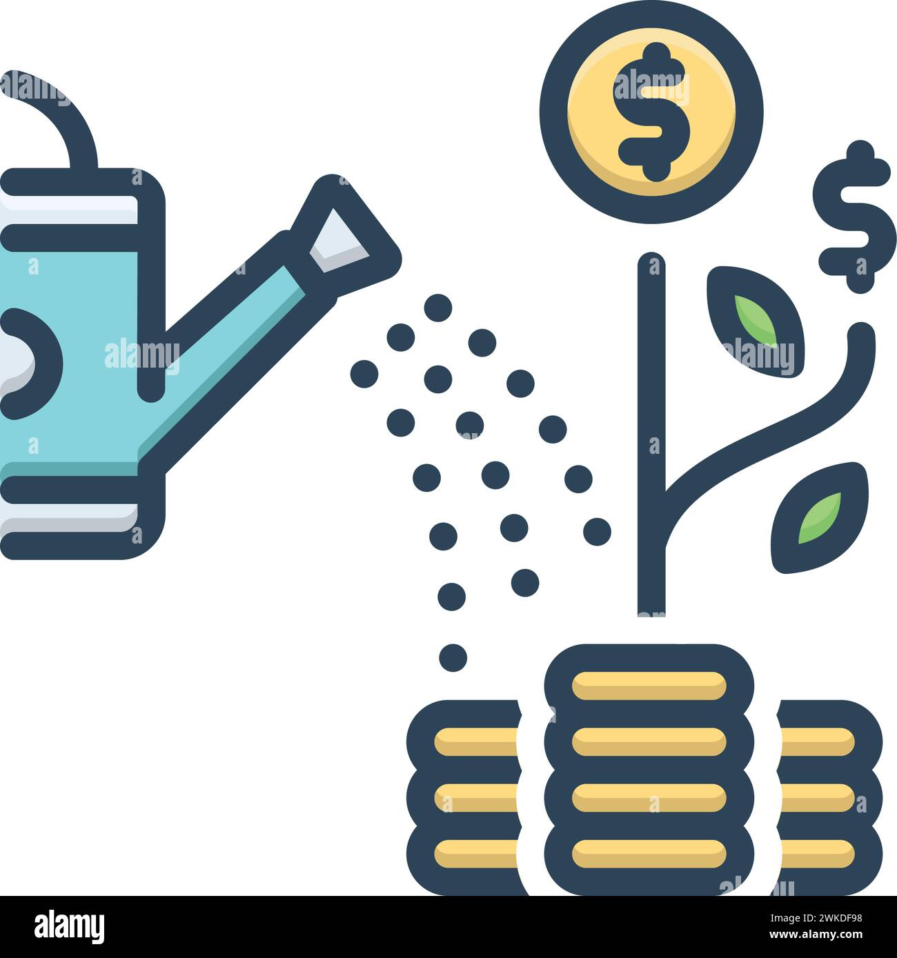 Mutual fund vector vectors hi-res stock photography and images - Alamy