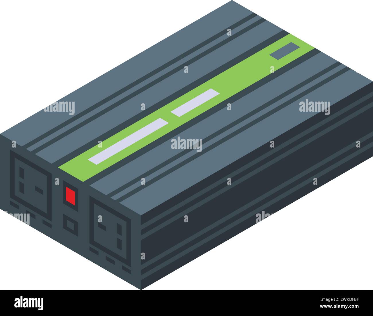 Wind power converter Stock Vector Images - Alamy