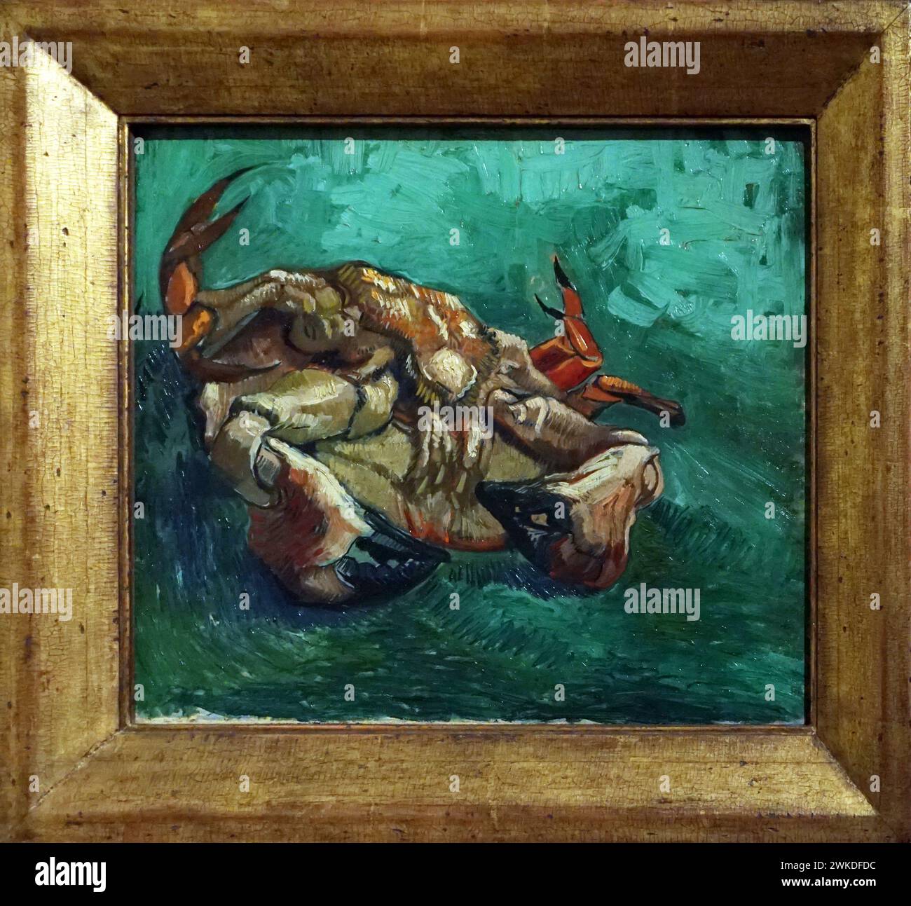A Crab on its Back (1887) by Vincent van Gogh (1853-1890 Stock Photo ...