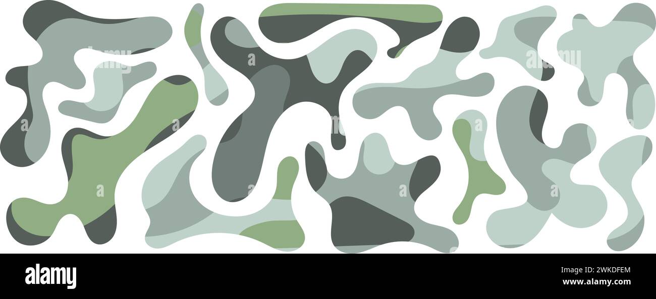 Freeform blob shapes. Abstracts amoeba shapes, freeform organic ...