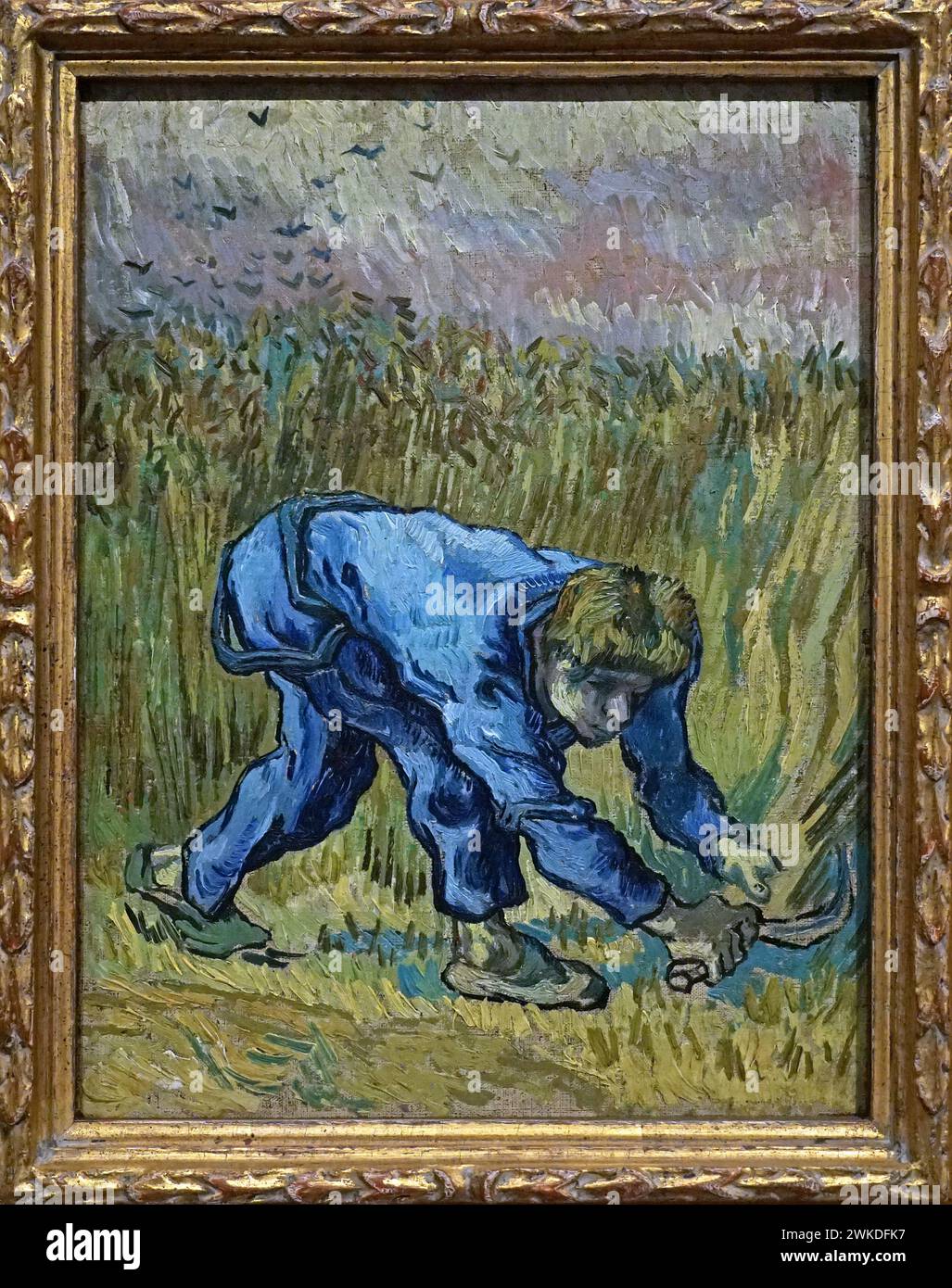 The Reaper (1889) by Vincent van Gogh (1853-1890 Stock Photo - Alamy
