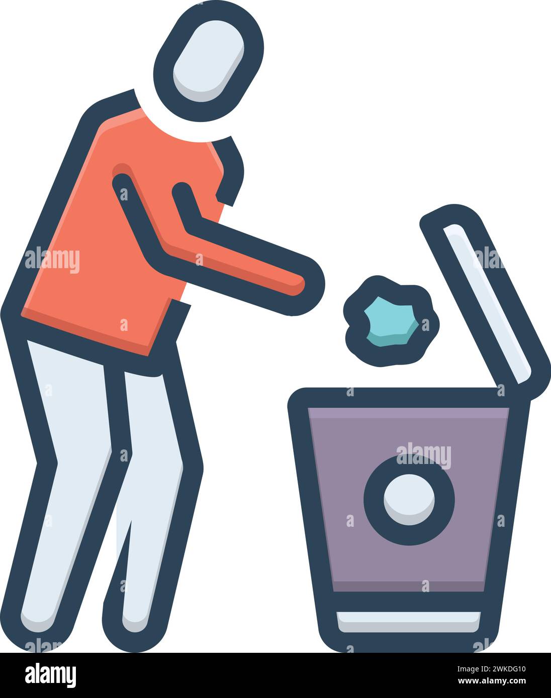 Tidyman symbol hi-res stock photography and images - Alamy