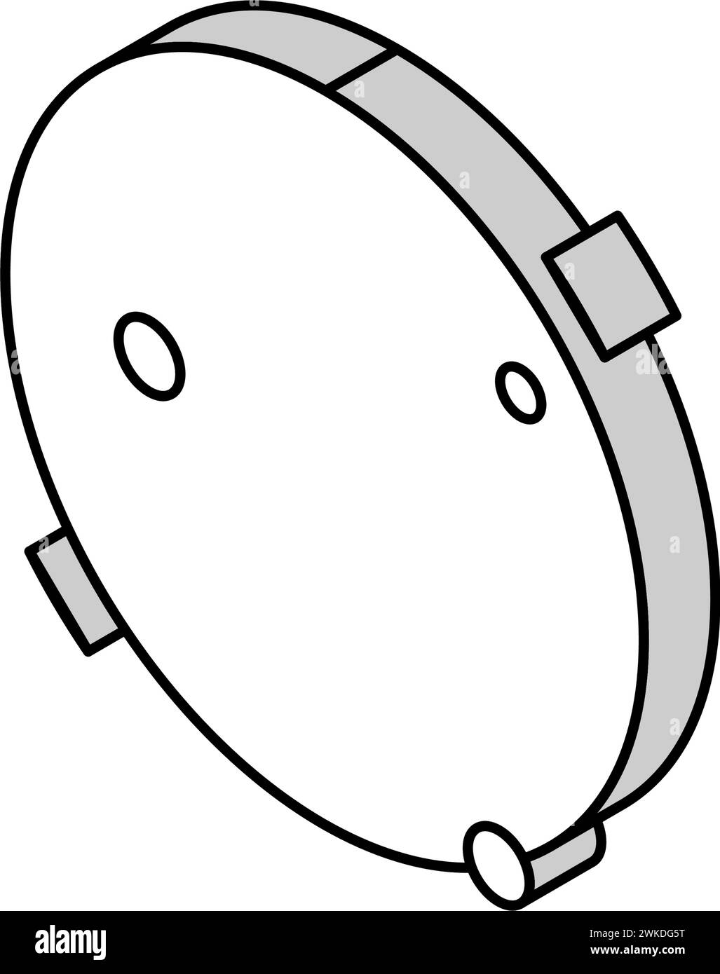 atom core isometric icon vector illustration Stock Vector Image & Art ...