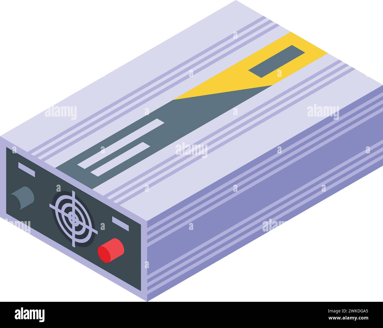Solar panel power bank Stock Vector Images - Alamy