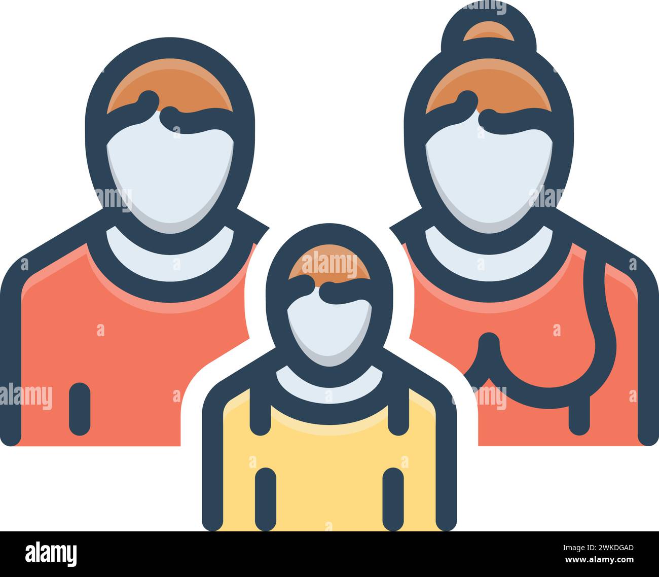 Parent offspring Stock Vector Images - Alamy