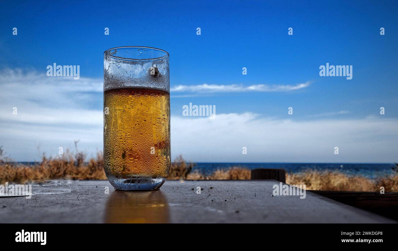 Ice Cold Beer Stock Photo - Alamy