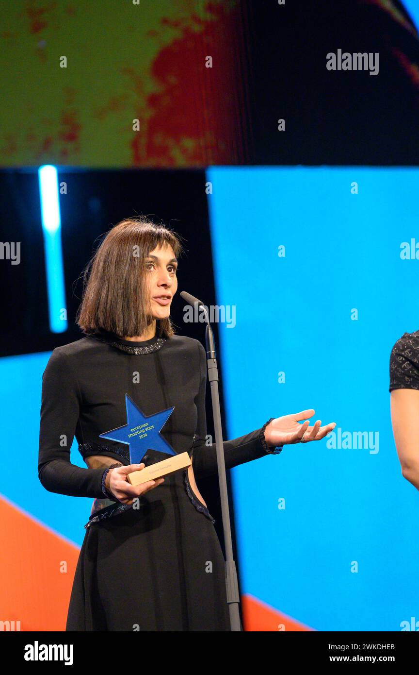 Salome Demuria bei der Gala zu den European Shooting Stars 2024 ...