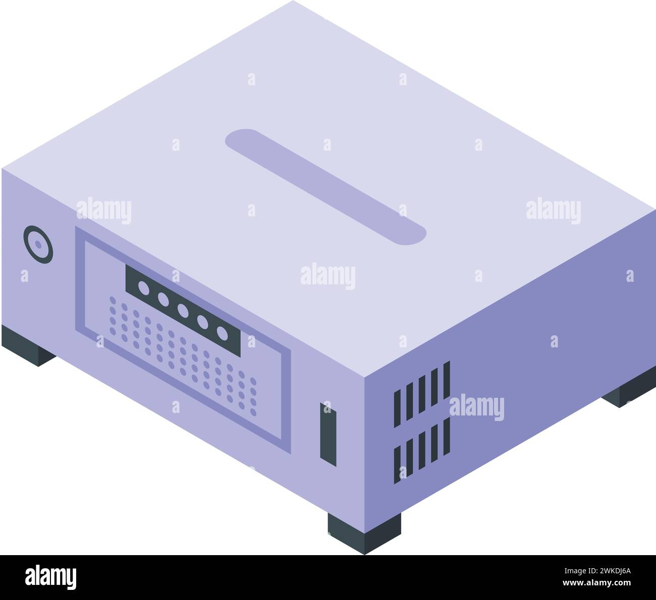 Inverter stand icon isometric vector. House power energy. System ...