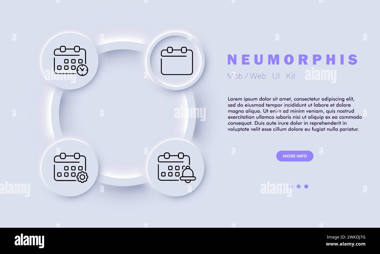 Schedule line icon. Wall , desk , planner , digital , customizable ...