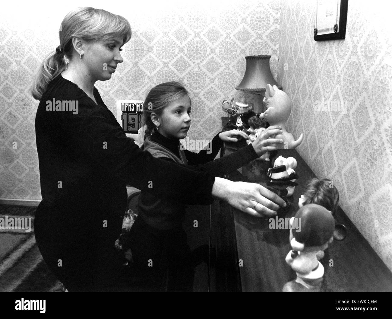 Daughter elena Black and White Stock Photos & Images - Alamy