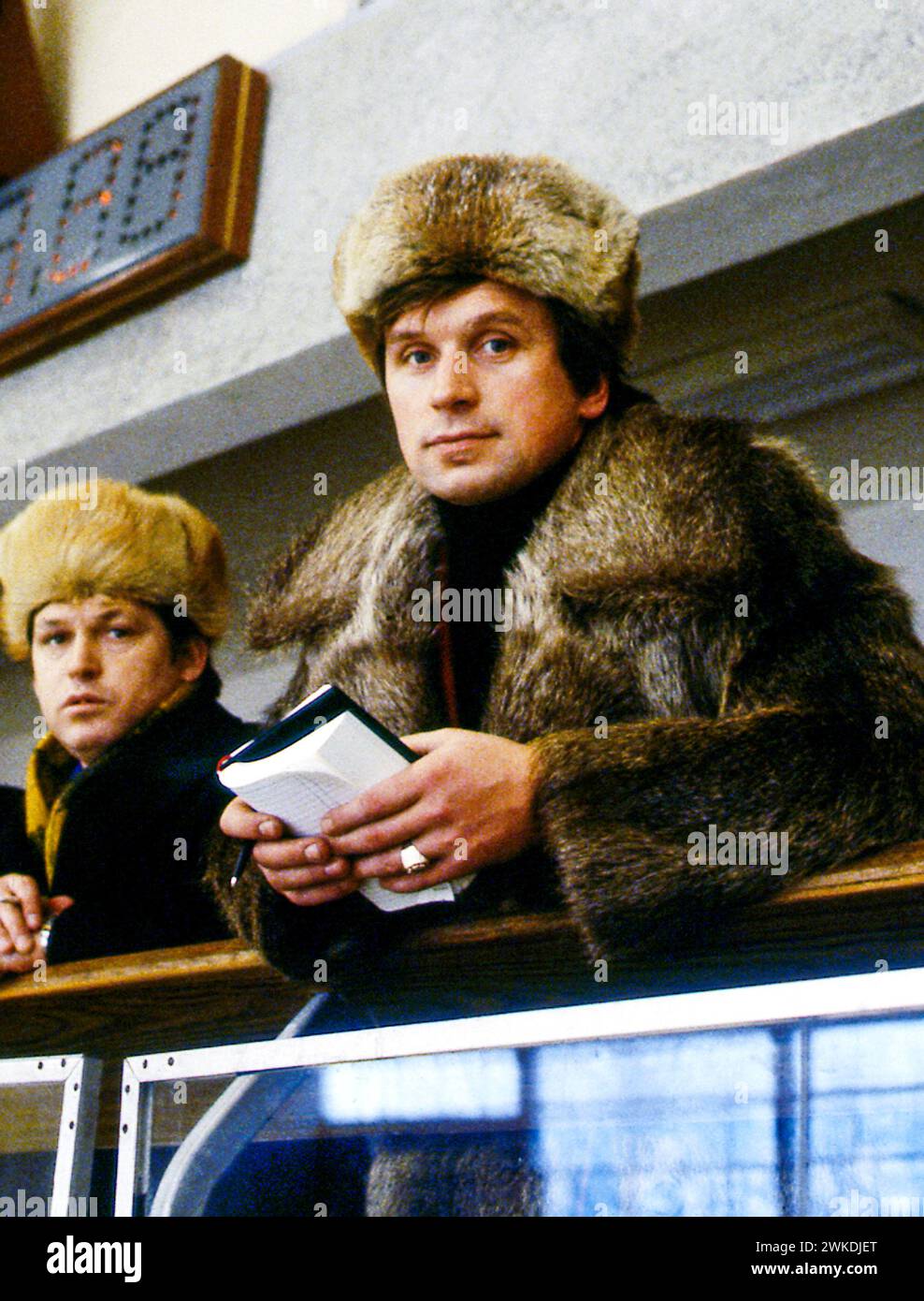 A coat and fur cap hi-res stock photography and images - Alamy