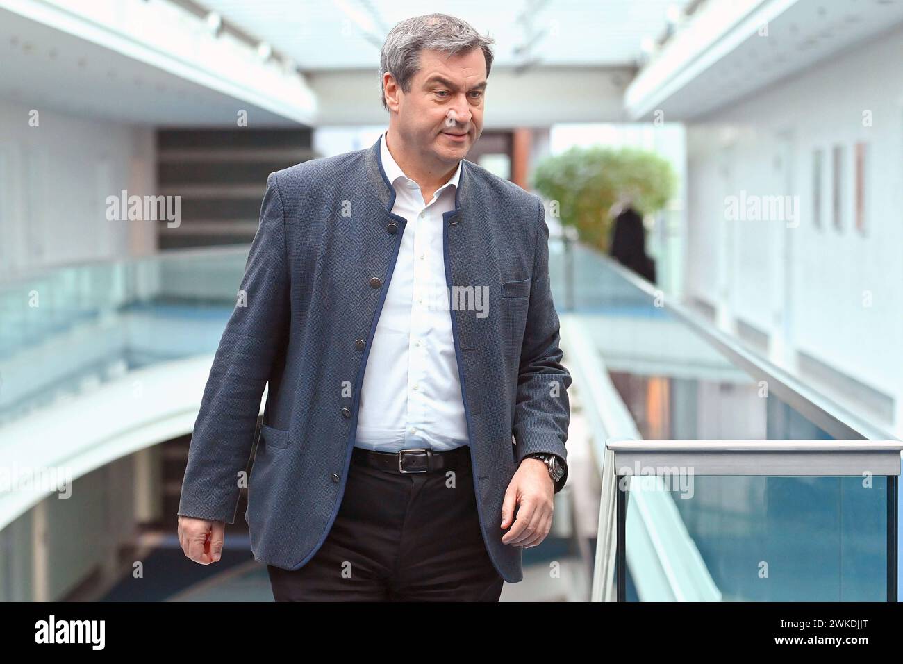 Markus SOEDER Ministerpraesident Bayern und CSU Vorsitzender auf dem ...