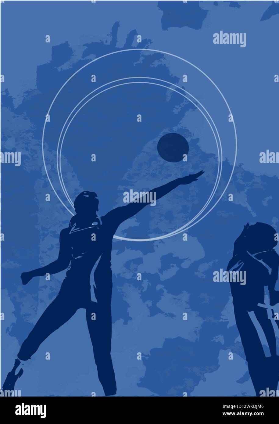 Capture the energy and elegance of netball with our dynamic royalty ...