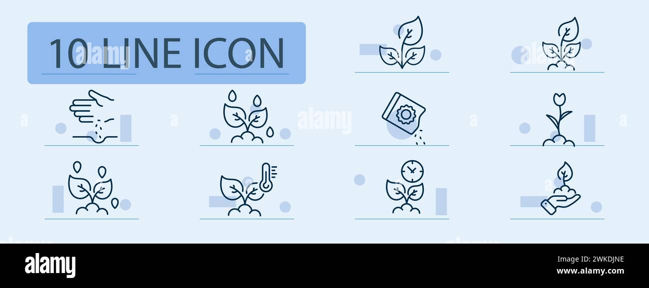 Robust plants Stock Vector Images - Alamy