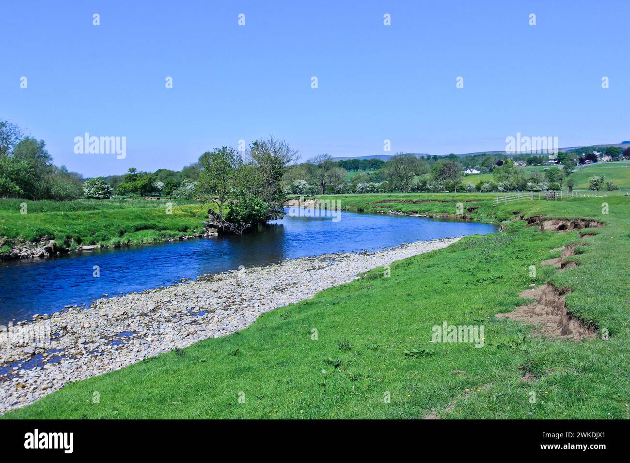 The English village walk Stock Photo - Alamy
