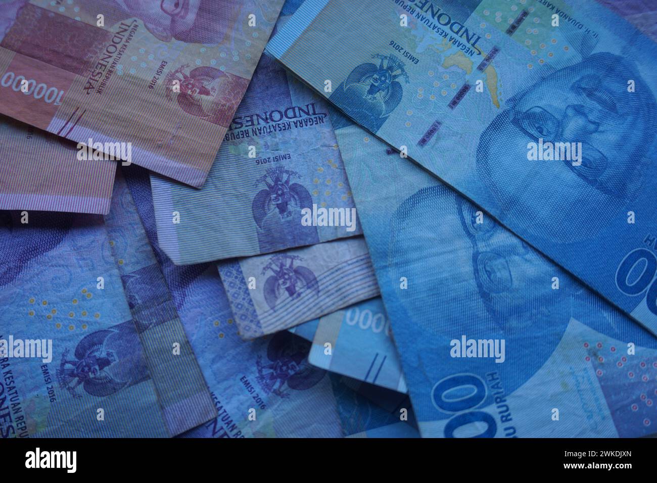 Stock photo of Indonesian rupiah, the official currency of Indonesia ...