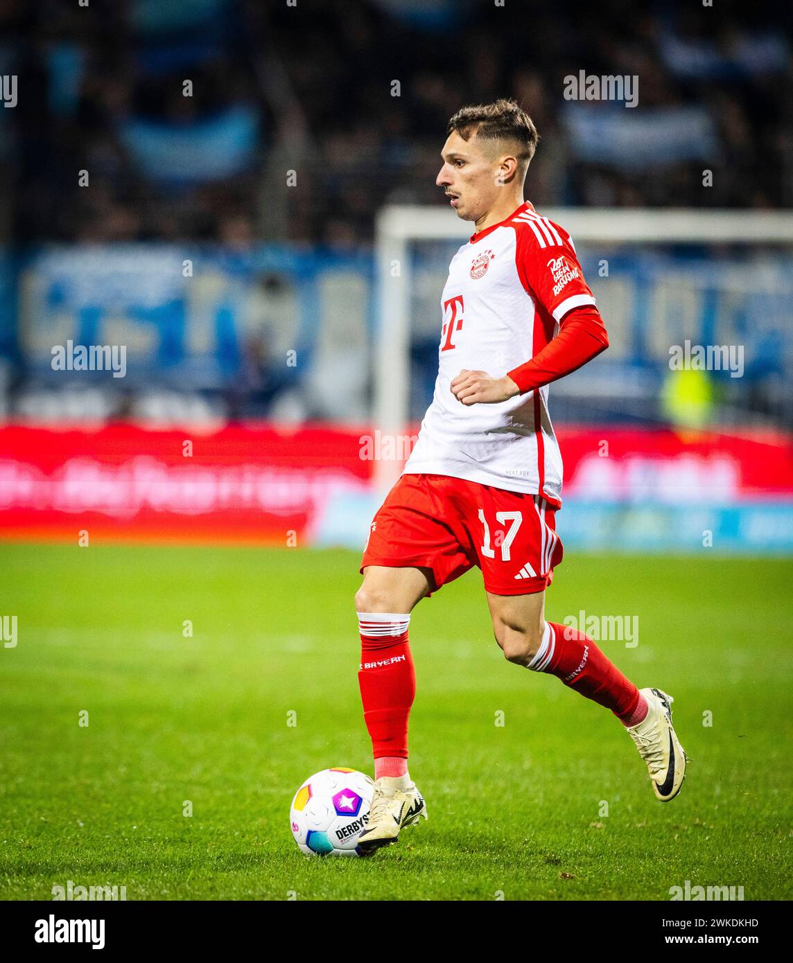 Bochum, Germany. 18th Feb 2024. Bryan Zaragoza (Muenchen) VfL Bochum ...