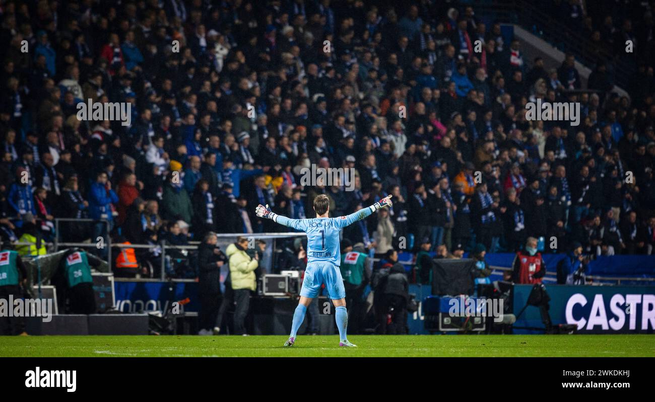 Bochum, Germany. 18th Feb 2024. Torwart Manuel Riemann (Bochum) VfL ...
