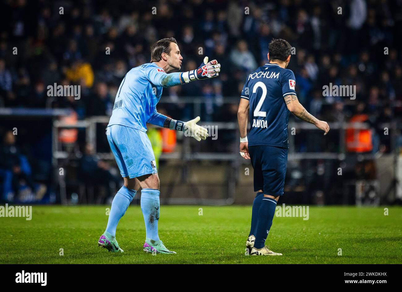 Bochum, Germany. 18th Feb 2024. Torwart Manuel Riemann (Bochum ...