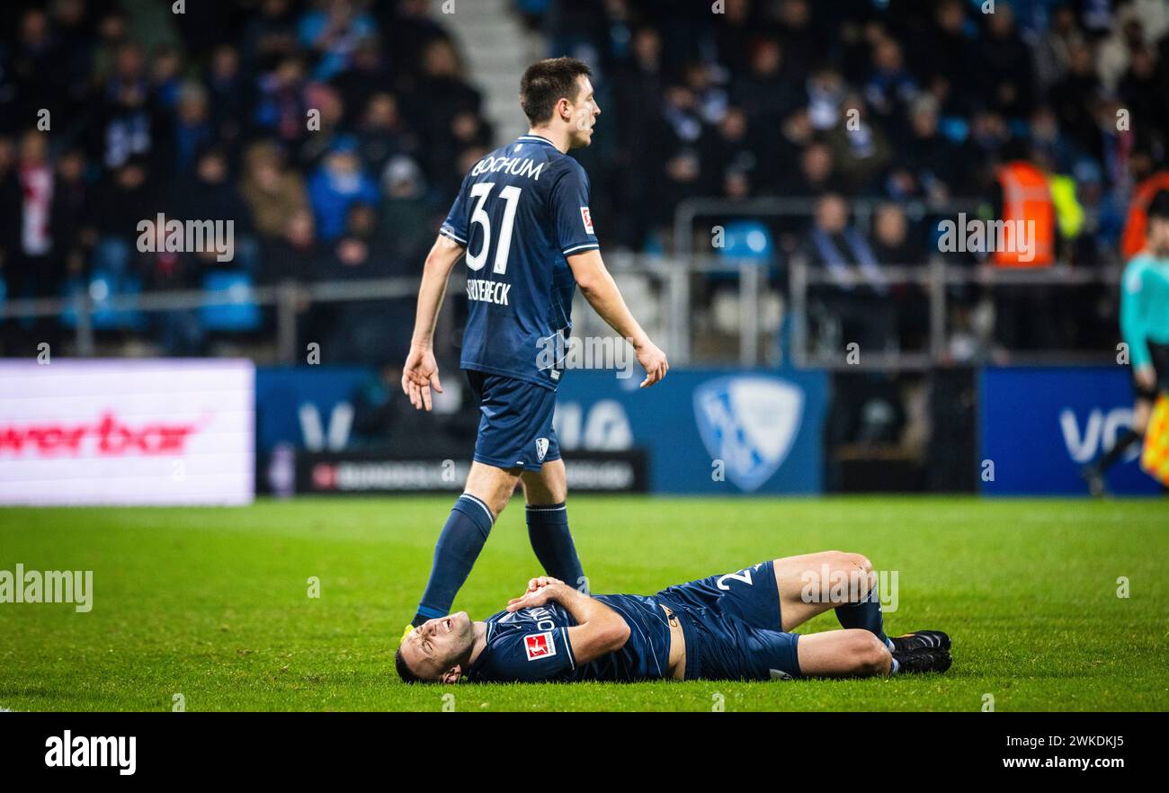 Bochum, Germany. 18th Feb 2024. Ivan Ordets (Bochum), Keven ...