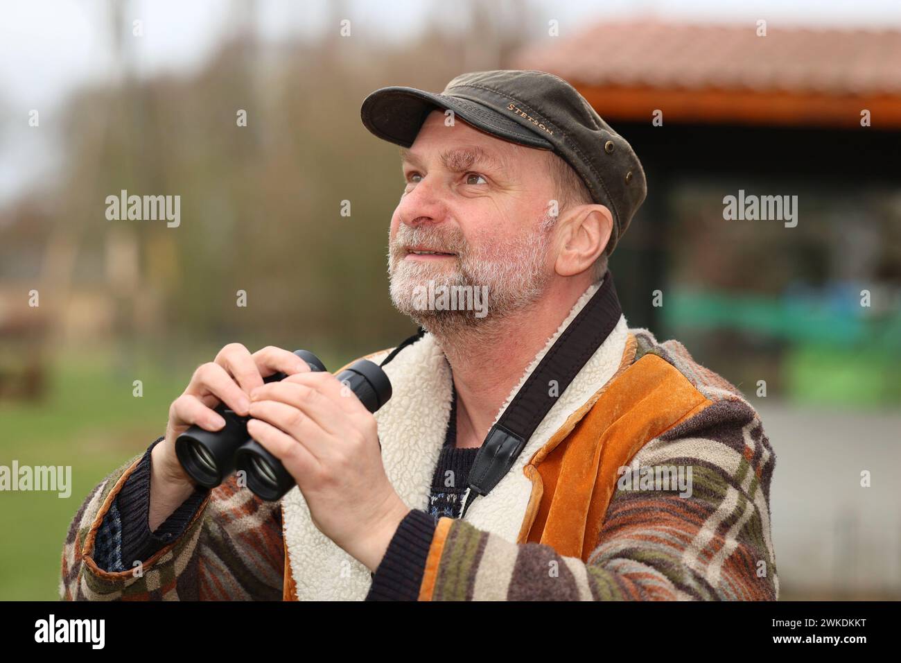 Loburg, Germany. 20th Feb, 2024. Michael Kaatz, head of the Loburg ...