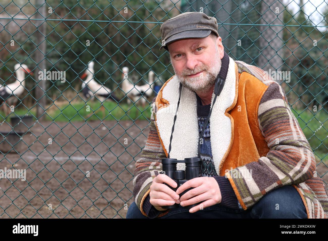 20 February 2024, Saxony-Anhalt, Loburg: Michael Kaatz, head of the ...