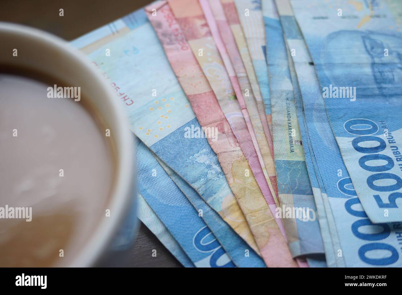 Stock photo of Indonesian rupiah, the official currency of Indonesia ...