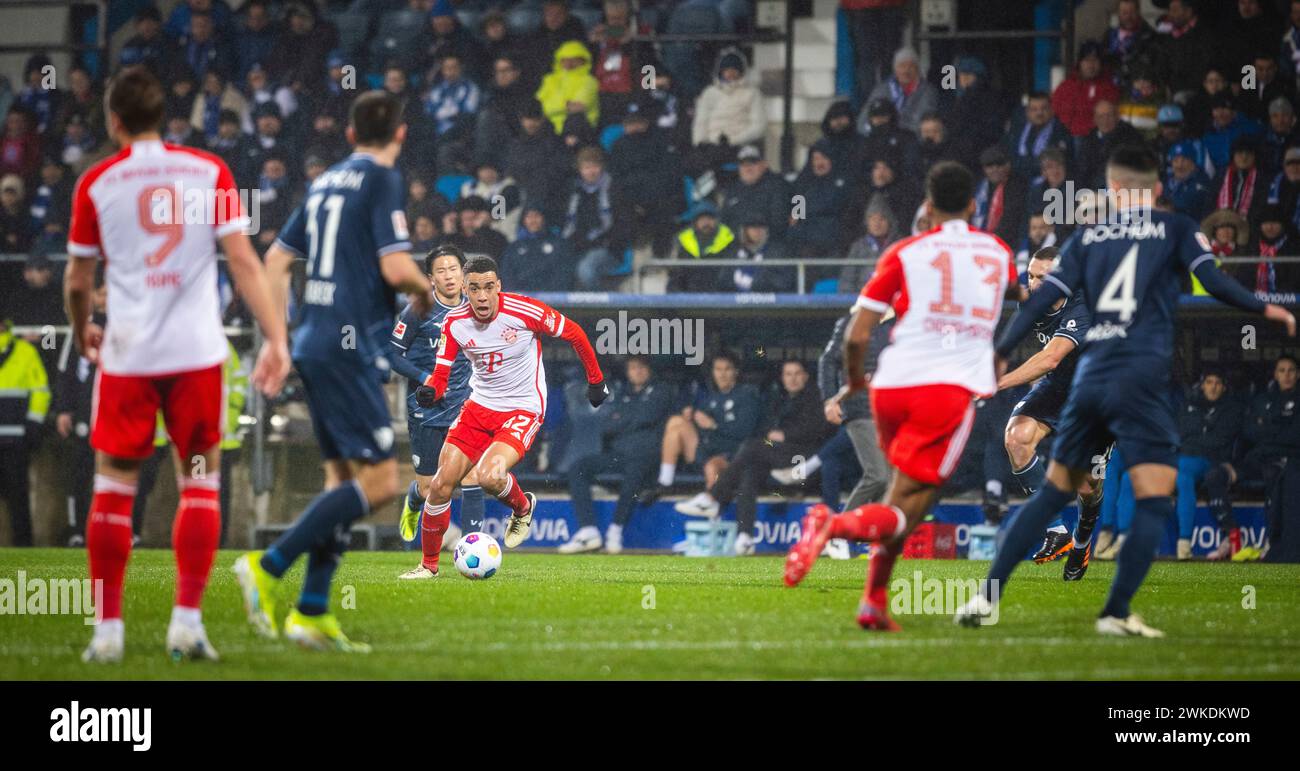 Bochum, Germany. 18th Feb 2024. Jamal Musiala (Muenchen) VfL Bochum ...