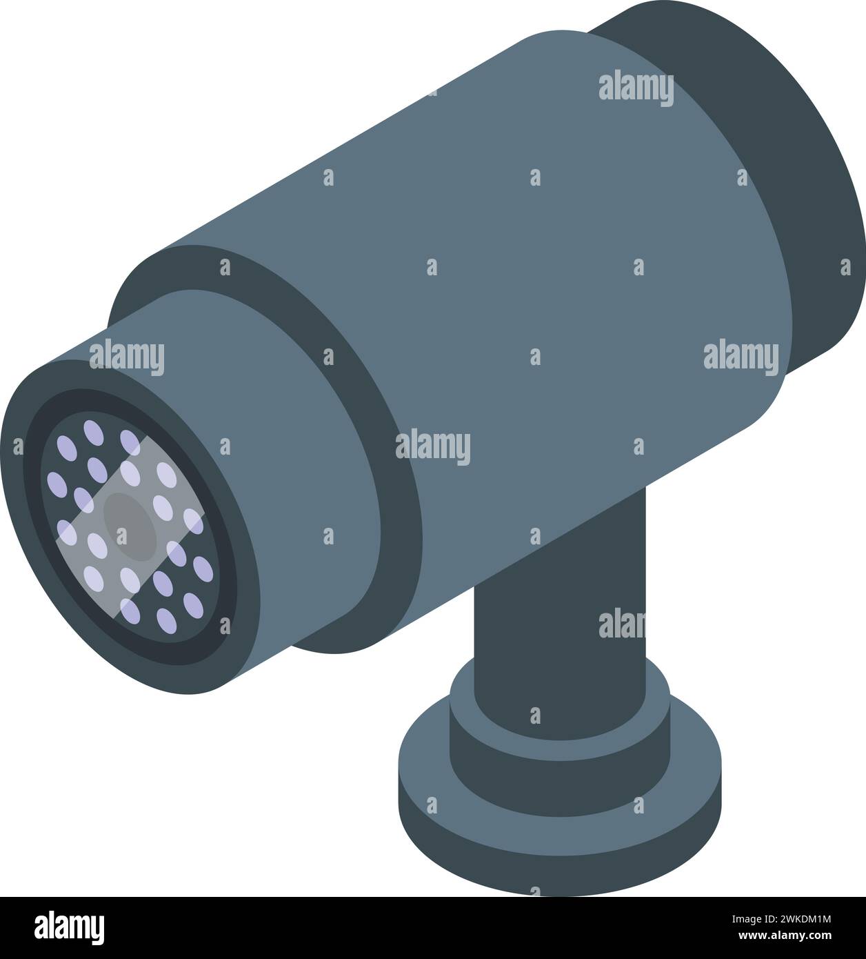 Security camera icon isometric vector. Self service check. Retail display Stock Vector Image ...