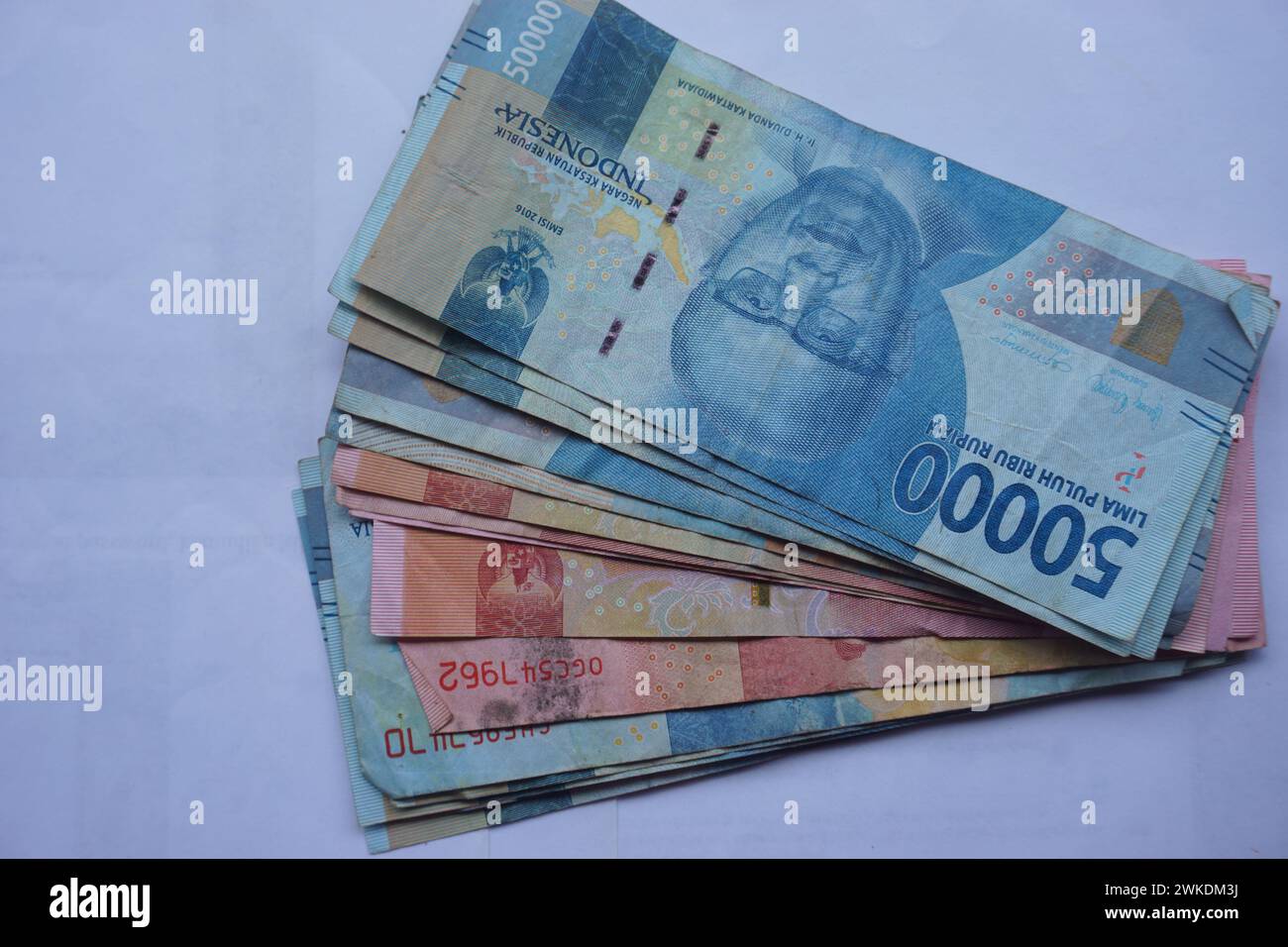Stock photo of Indonesian rupiah, the official currency of Indonesia ...