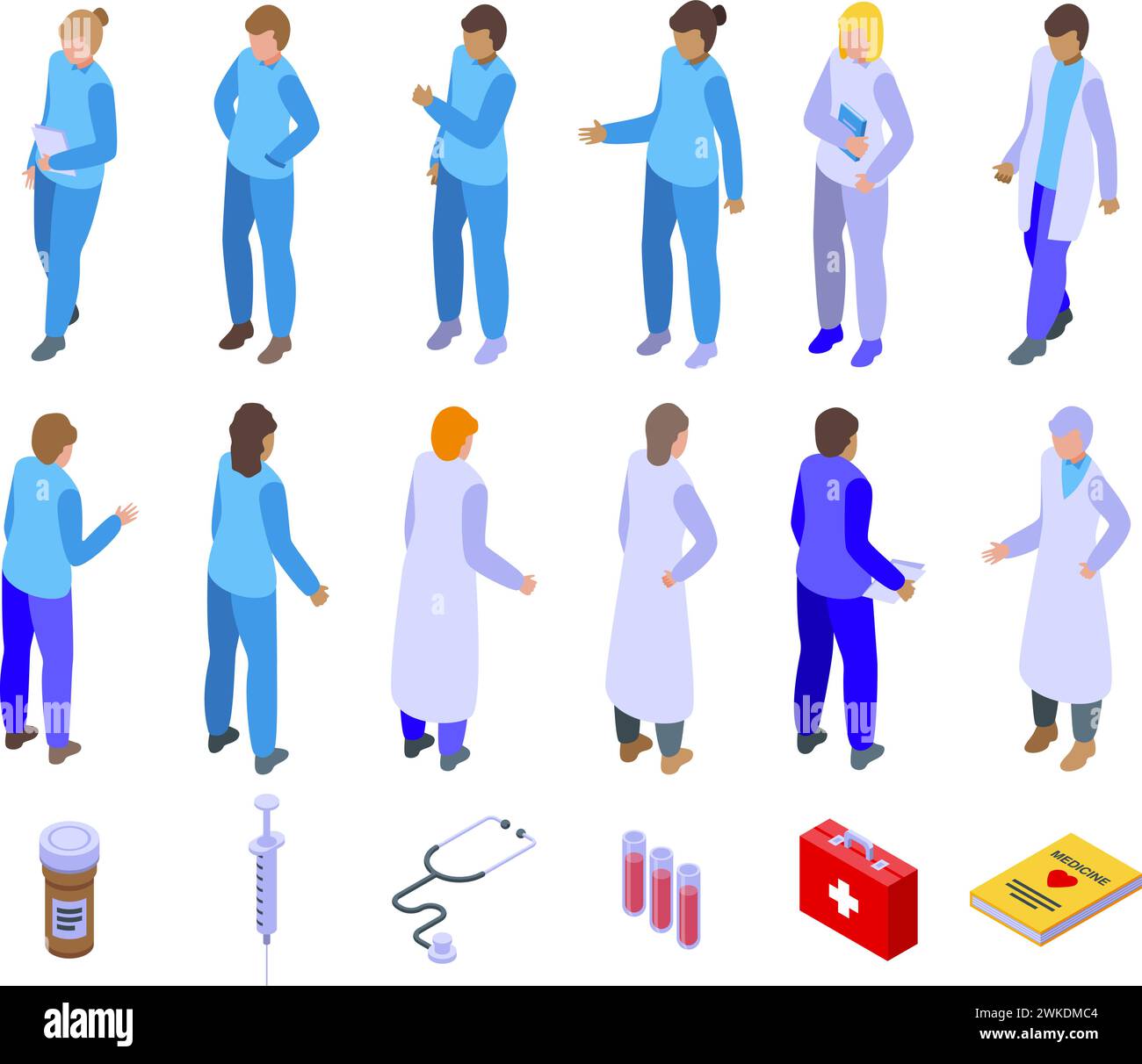 Medical school intern Stock Vector Images - Alamy