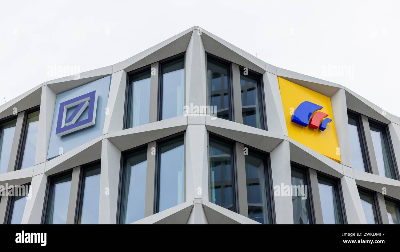 Bonn, Germany. 20th Feb, 2024. View of the Postbank Group headquarters ...