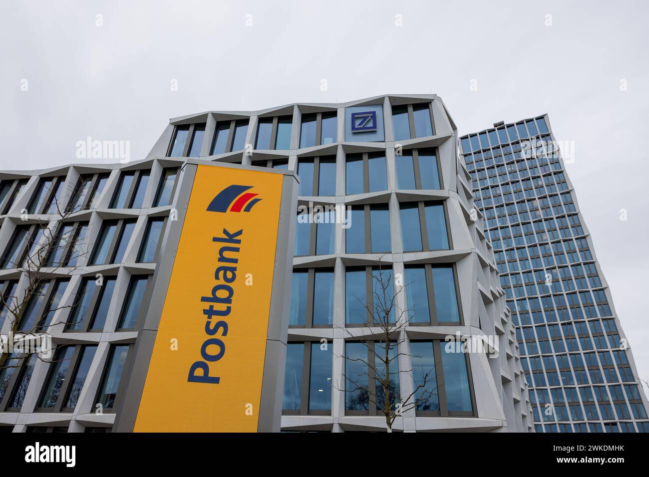 Bonn, Germany. 20th Feb, 2024. View of the Postbank Group headquarters ...