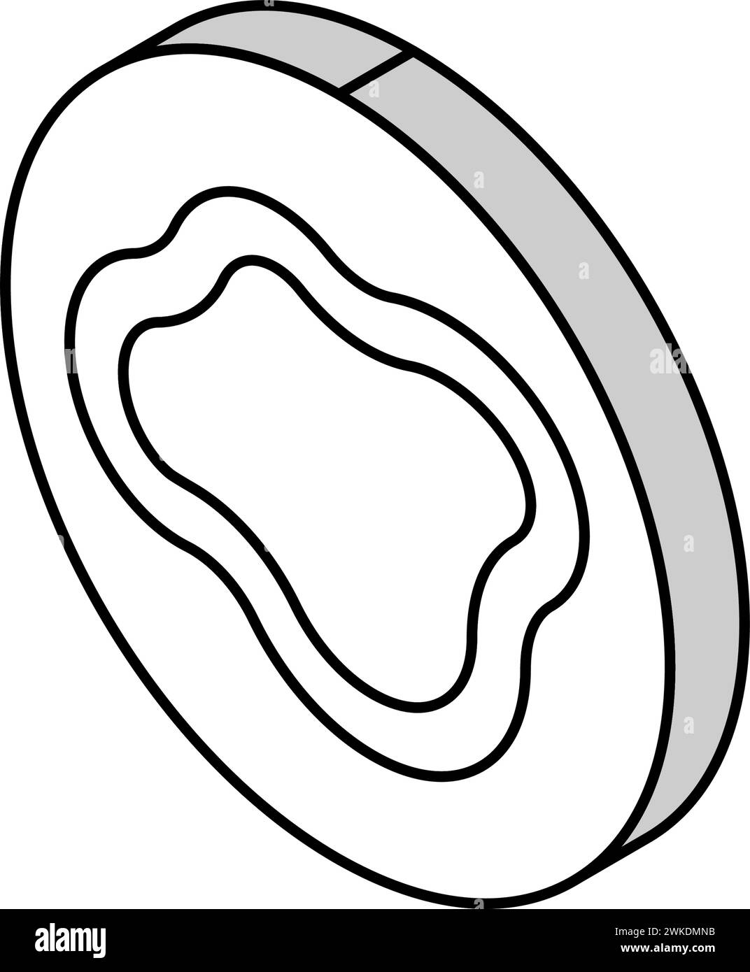 bruise skin disease isometric icon vector illustration Stock Vector ...