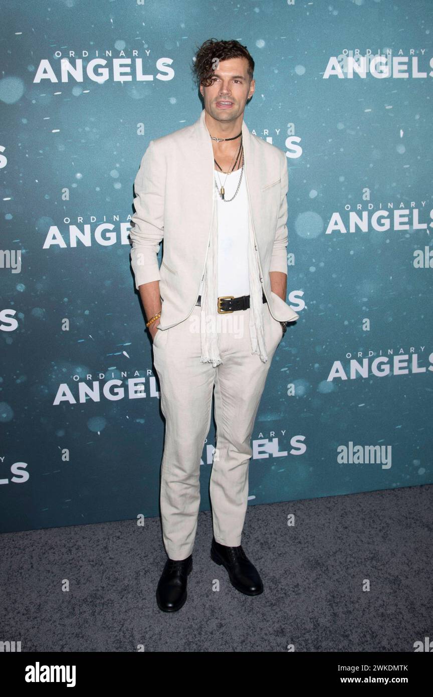 Joel Smallbone bei der Premiere des Kinofilms Ordinary Angels im SVA ...