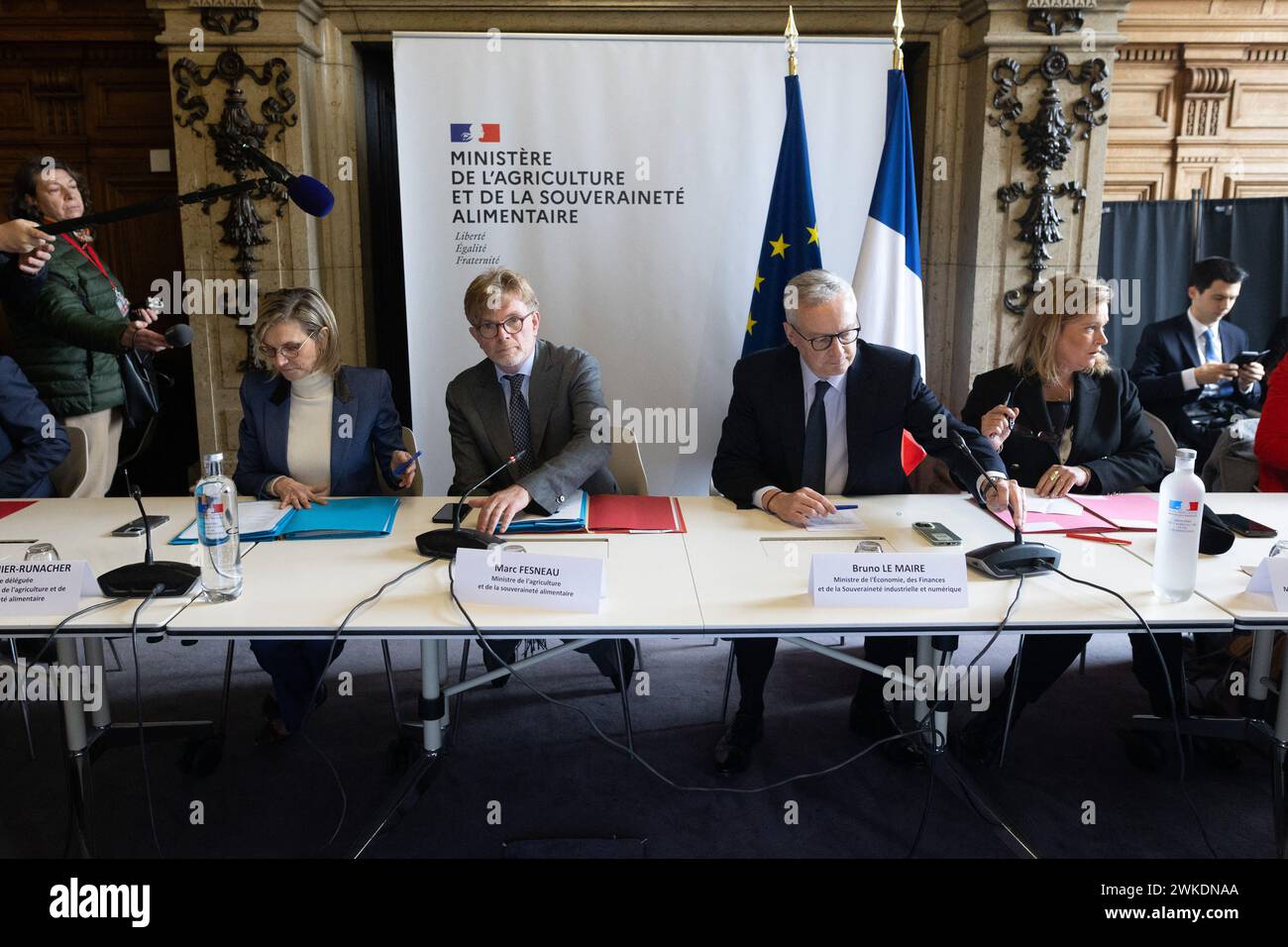 France Deputy Minister for Agriculture and Food Sovereignty Agnes ...