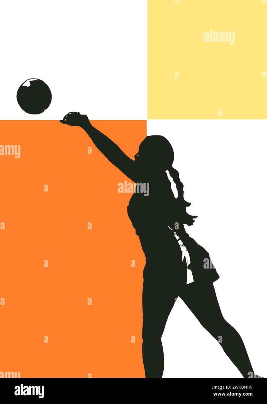 Capture the energy and elegance of netball with our dynamic royalty ...