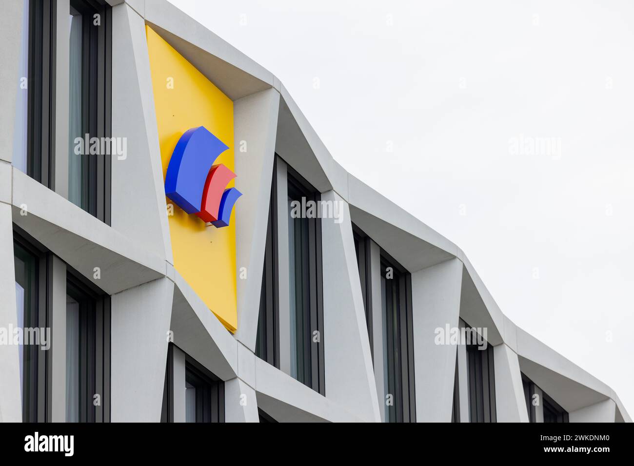 Bonn, Germany. 20th Feb, 2024. View of the Postbank Group headquarters ...