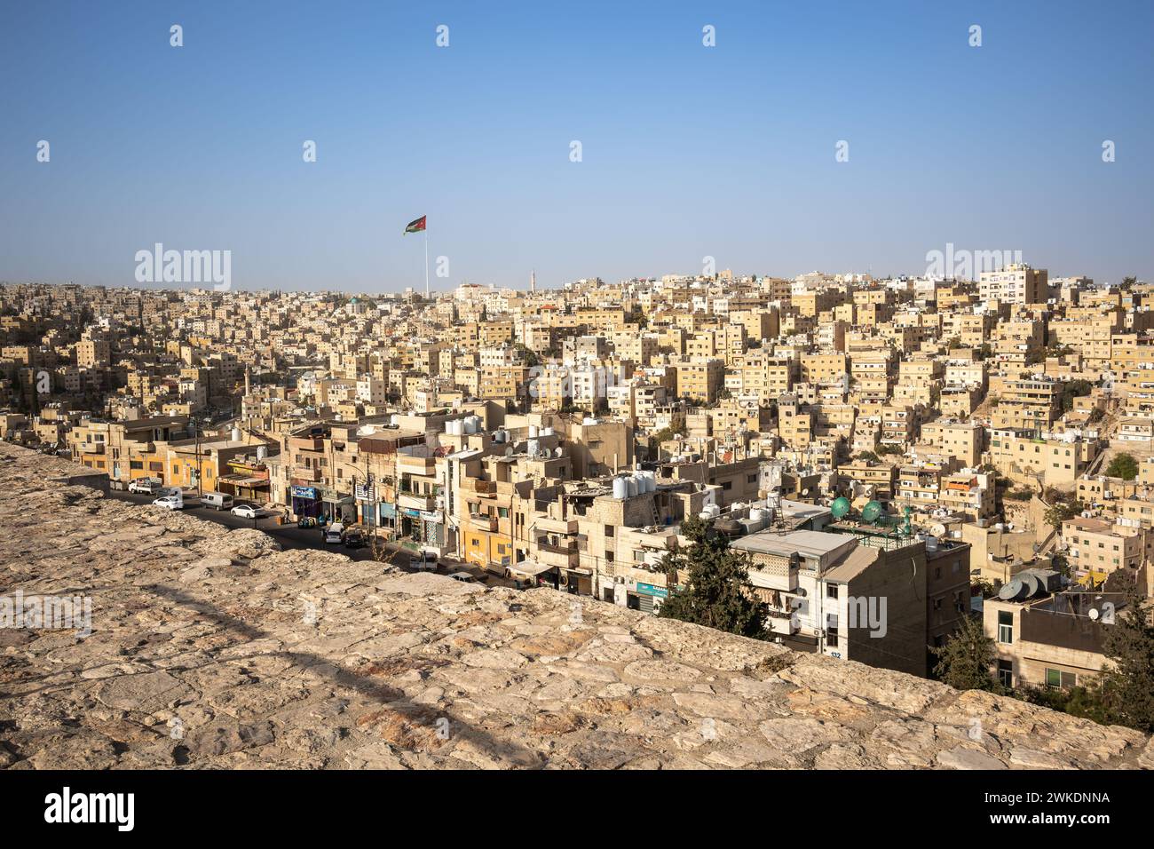 Amman, Jordan - October 22, 2023: Capital City Old Town in Middle East ...