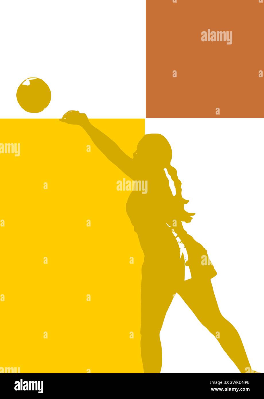 Capture the energy and elegance of netball with our dynamic royalty ...