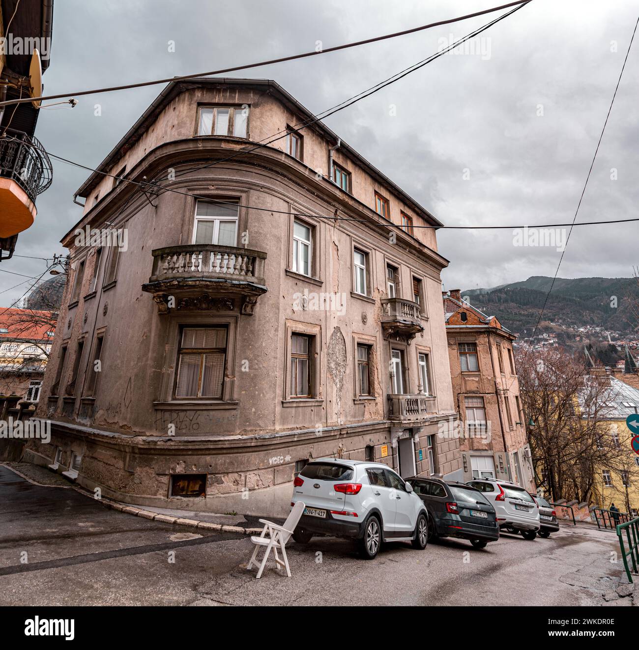 Sarajevo - Bosnia and Herzegovina - 11 FEB 2024: Typical Bosnian ...