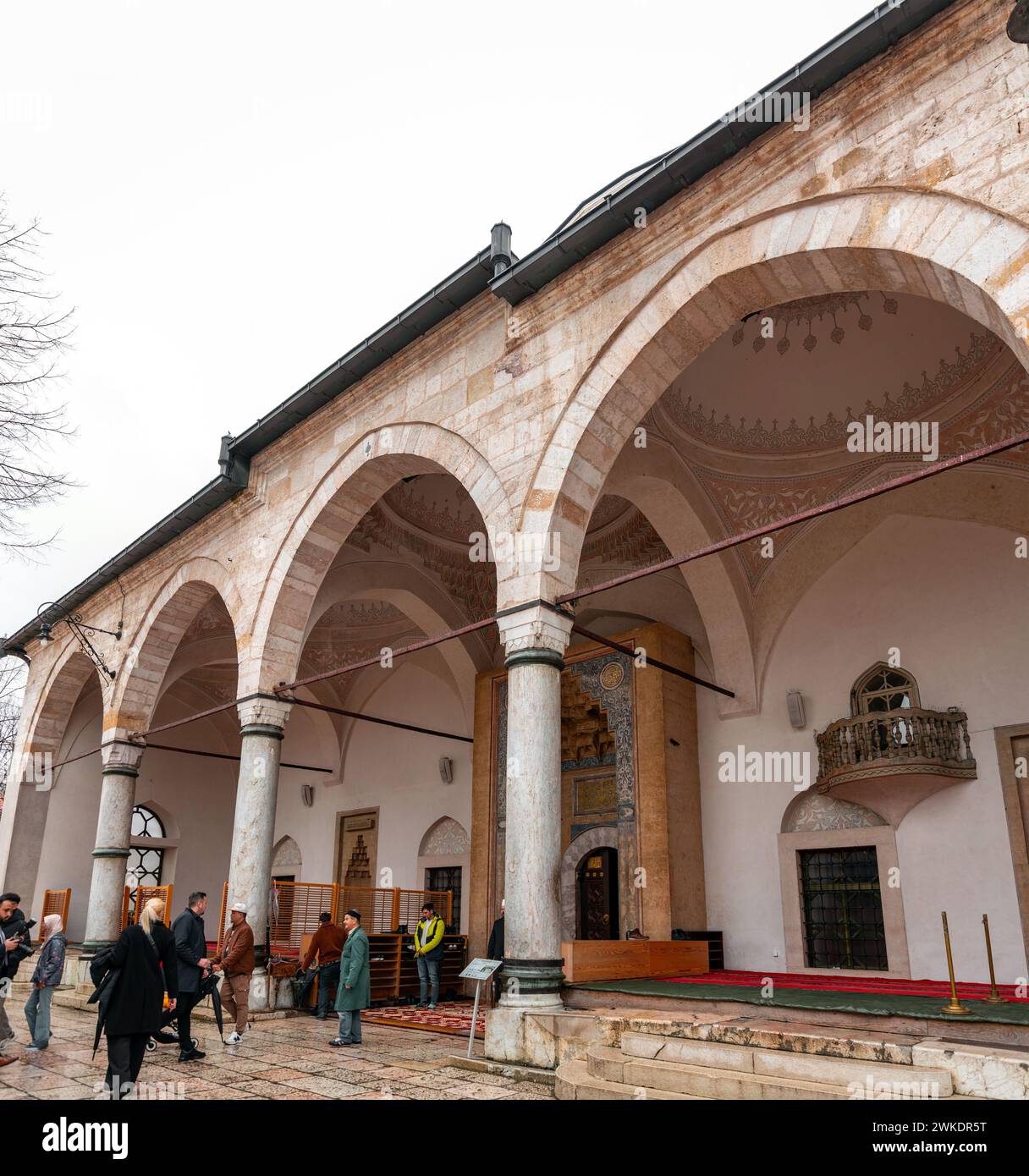 Sarajevo - BiH - 11 FEB 2024: Gazi Husrev Beg Mosque is a mosque in ...
